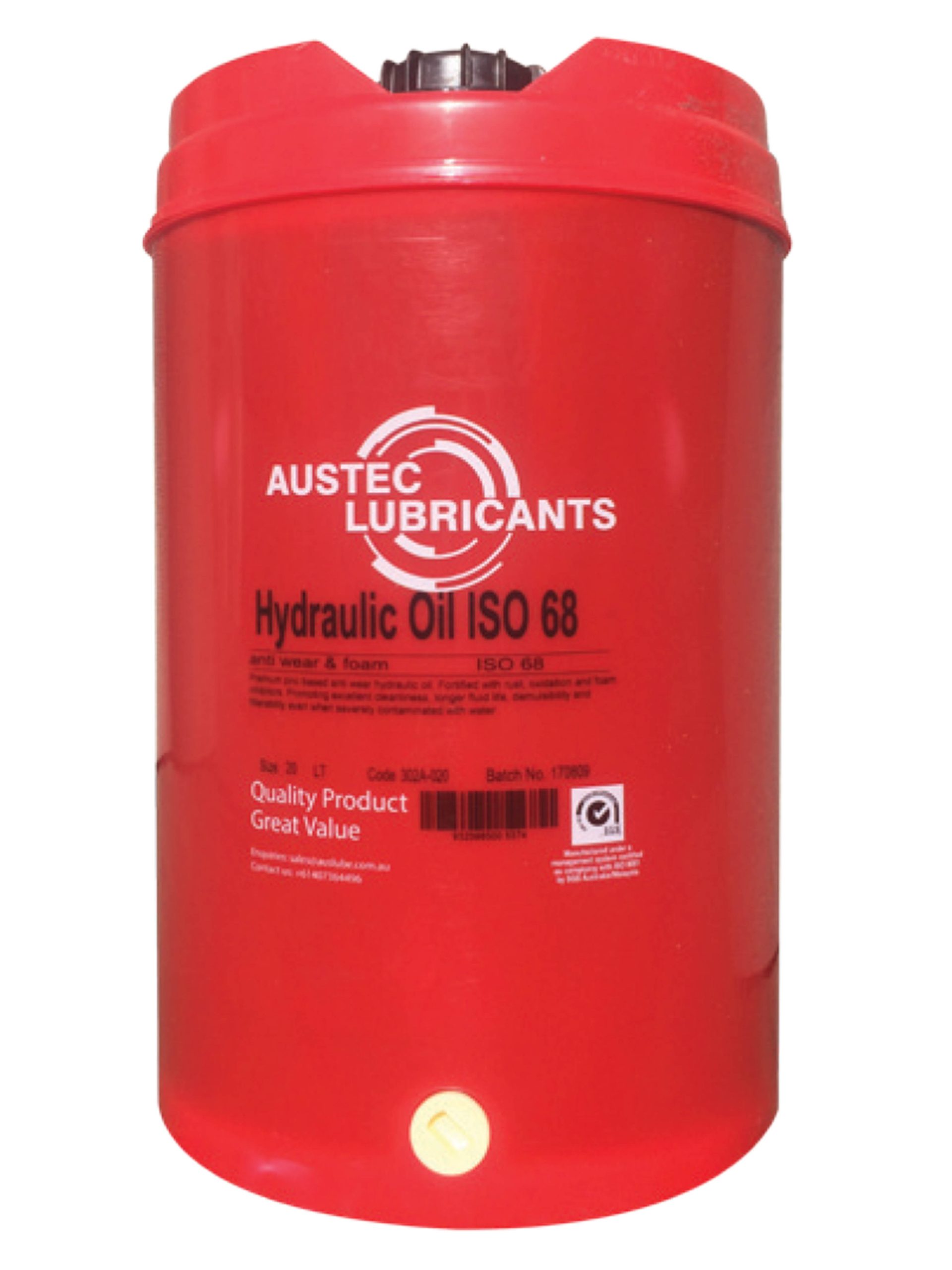 Hydraulic Oil ISO 68 – WA Oil Distributors